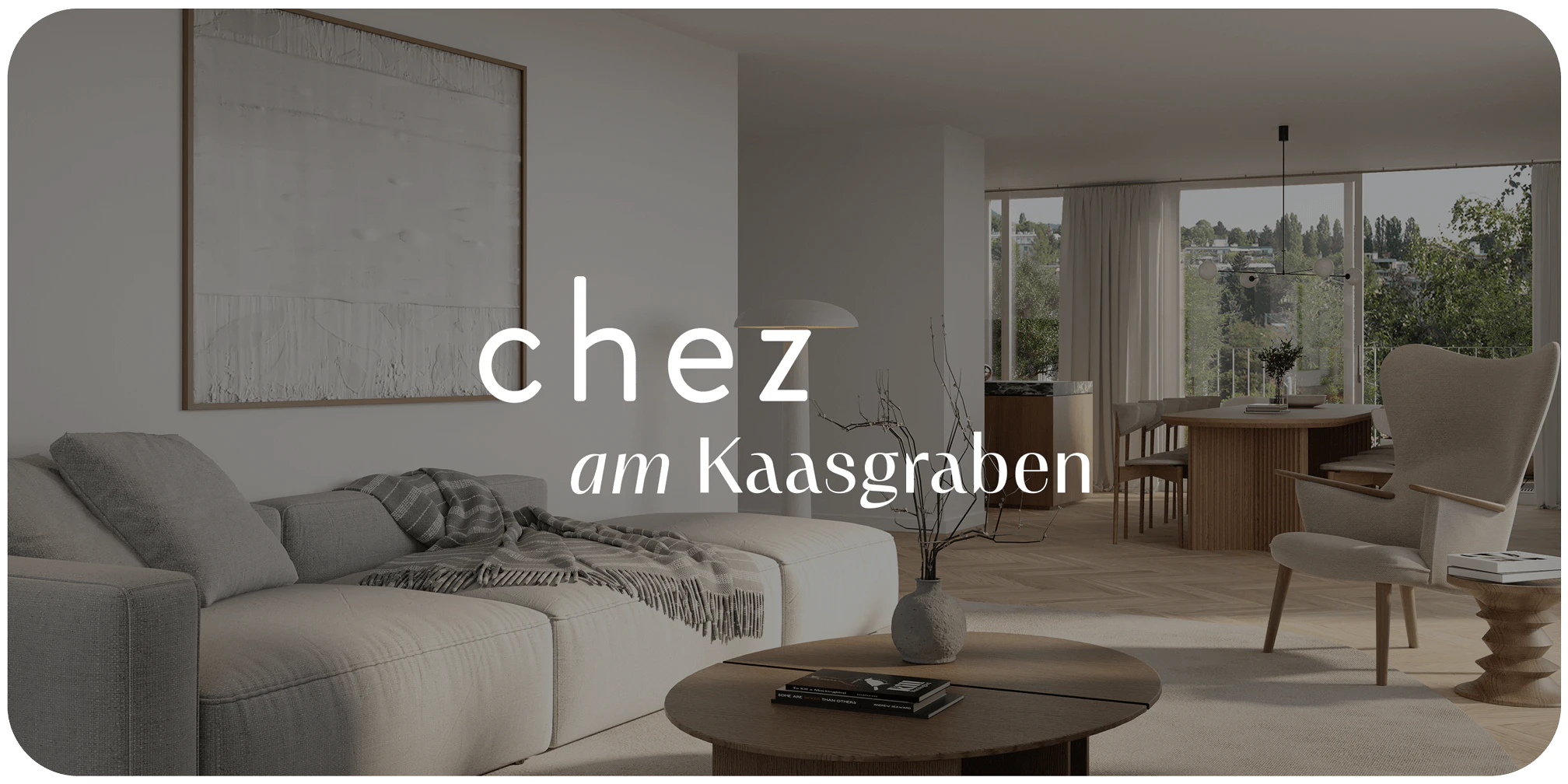 CHEZ – Luxus-Apartments am Kaasgraben in Wien mit privatem Park